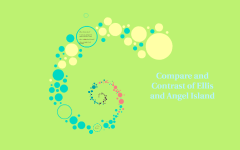 Compare and Contrast of Ellis and Angel Island by Mary Perez on Prezi