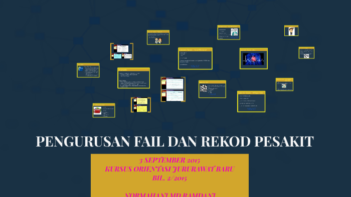 PENGURUSAN FAIL DAN REKOD PESAKIT by mahani ramdani on Prezi