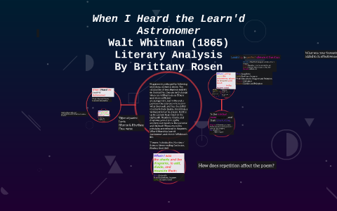 When I Heard the Learn'd Astronomer by Brittany Rosen on Prezi