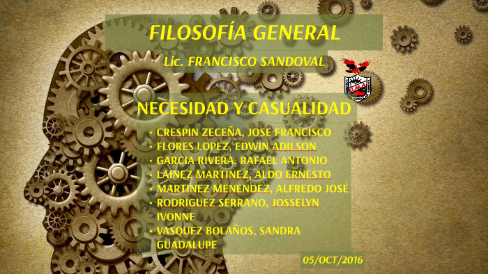 FILOSOFÍA GENERAL by Francisco Crespin
