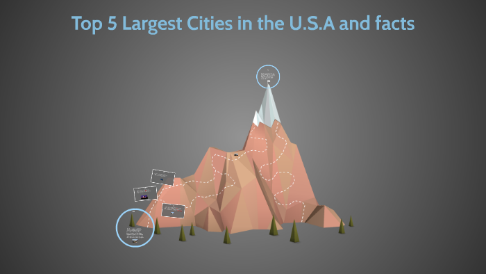 Top 5 Largest Cities in the U.S.A and facts by matthew braunstein on Prezi