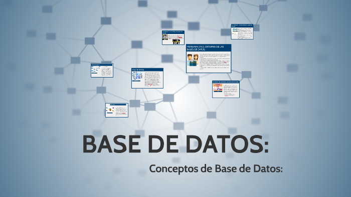 Conceptos de Base de Datos: by alejandra euan on Prezi
