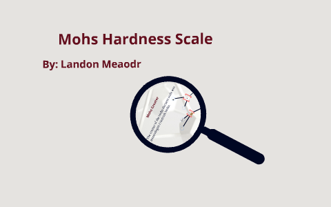 Mohs Hardness Scale by Landon Meador on Prezi
