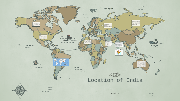 What is the significance f India's central Location? by adithyaa ...