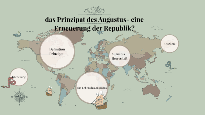 Das Prinzipat des Augustus by Luca Büchner on Prezi