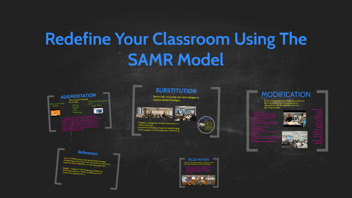 Redefine Your Classroom Using The SAMR Model by Lisa Bosley on Prezi