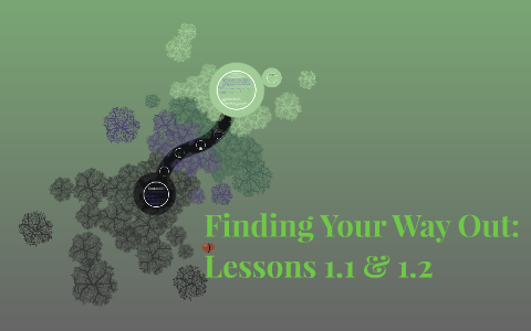 Finding Your Way Out: by w f