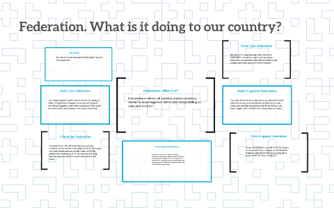 Federation? What is it doing to our Country by stsppyear6 stsppyear6 on ...