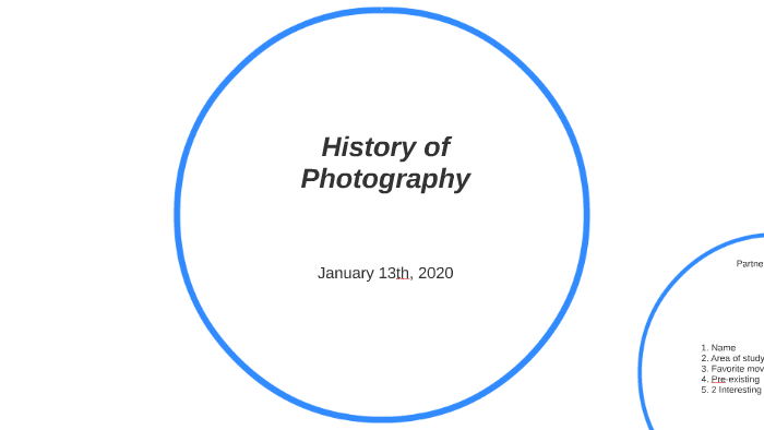 History of Photography by Writing Rhetoric on Prezi