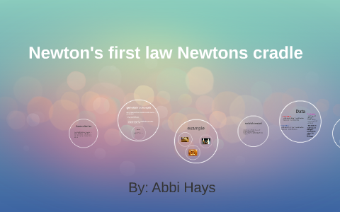 Newton's first law newtons cradle by abbi hays on Prezi