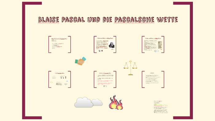 Blaise Pascal und die Pascalsche Wette by Theresa Fritzsche on Prezi Blaise Pascal und die Pascalsche Wette by Theresa Fritzsche on Prezi