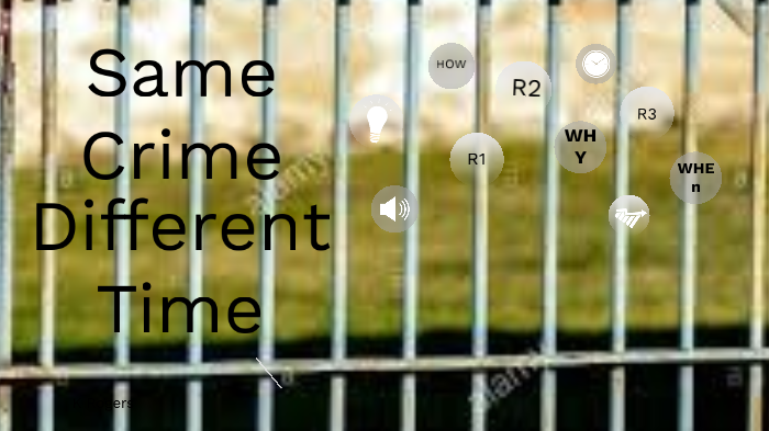 Same Crime Different Sentence by Kyleah Rogers on Prezi