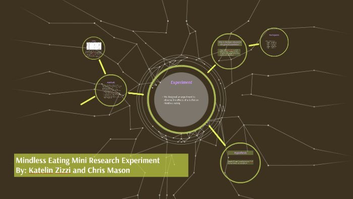 Mindless Eating Mini Research Experiment by Katelin Zizzi on Prezi