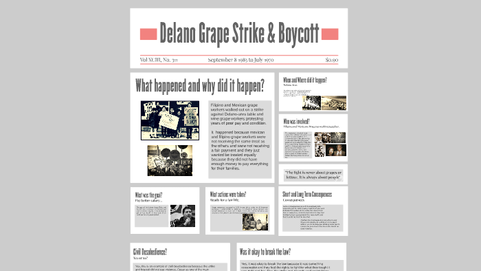 Delano Grape Strike & Boycott by Estefany Rivas on Prezi