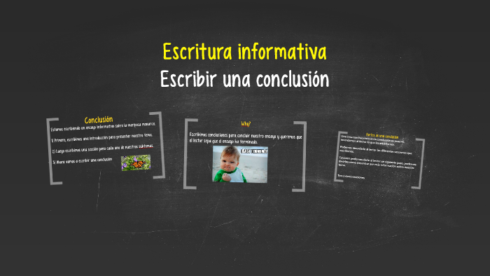 Escritura informativa by Jose Guzman on Prezi