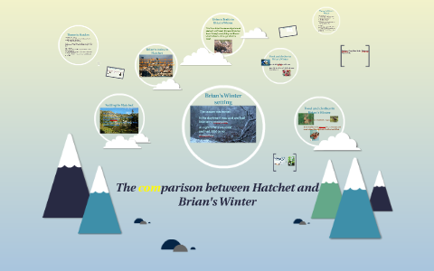 The comparison between Hatchet and Brian's Winter by Tristen Trail on Prezi