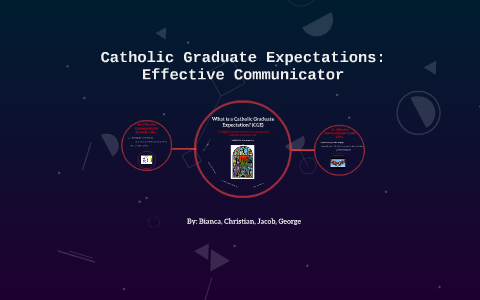 Catholic Graduate Expectations: Effective Communicator by stmatthias ...
