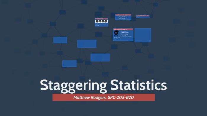 Staggering Statistics by Matthew Rodgers on Prezi