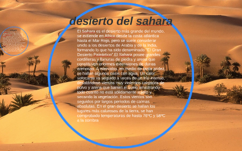desierto del sahara by laura castañeda on Prezi