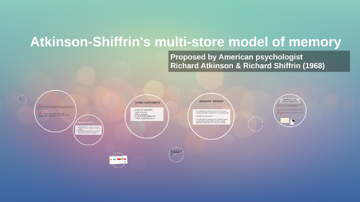Atkinson-Shiffrin's multi-store model of memory by tenzing lhaden on Prezi