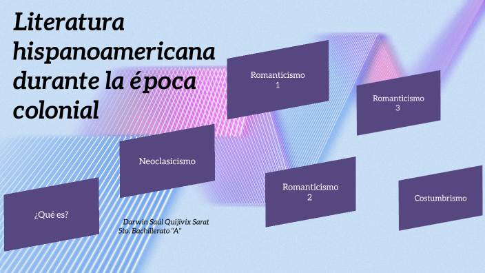 Literatura Hispanoamericana durante la Época Colonial by Saúl Quijivix ...