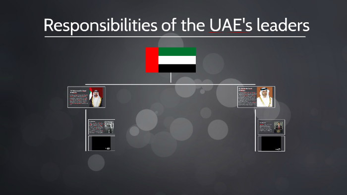 Responsibilities of the UAE's leaders by Ghaya Alkamali on Prezi