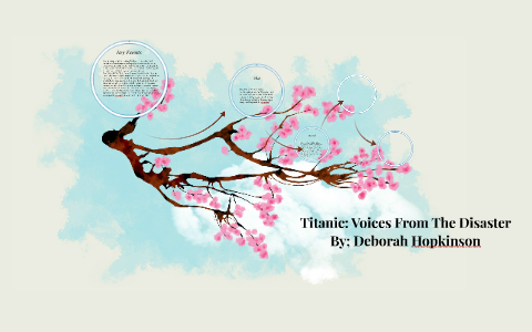 Titanic: Voices From The Disaster By; Deborah Hopkinson by Myiah King ...