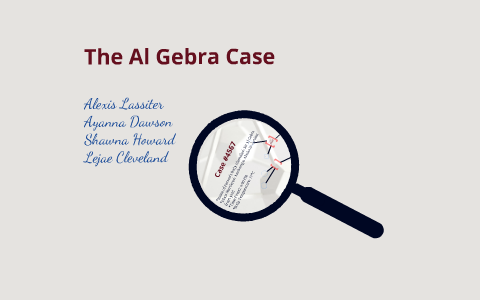 Algebra II Murder Mystery by Shawna Howard on Prezi