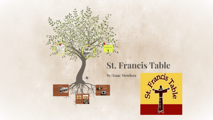 St. Francis Table by Isaac Mendoza on Prezi