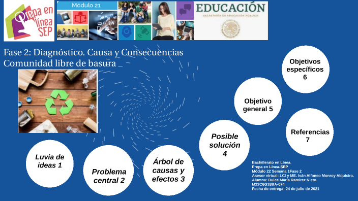 Fase 2: Diagnóstico. Causas y Consecuencias by Dulce Maria Ramirez Nieto on Prezi