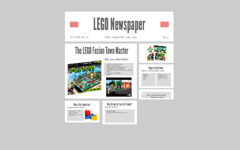 LEGO Newspaper by Ethan Gallant on Prezi