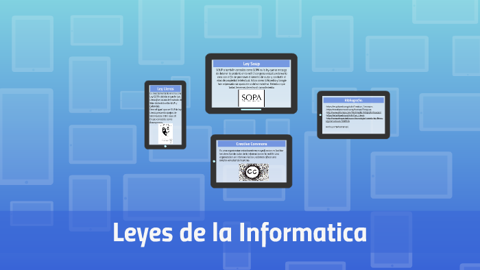 Leyes de la Informatica by Sebastian Gil Sanchez on Prezi