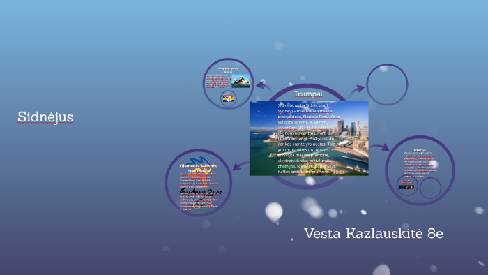 Sidnėjus by Vesta Kazlauskaitė on Prezi