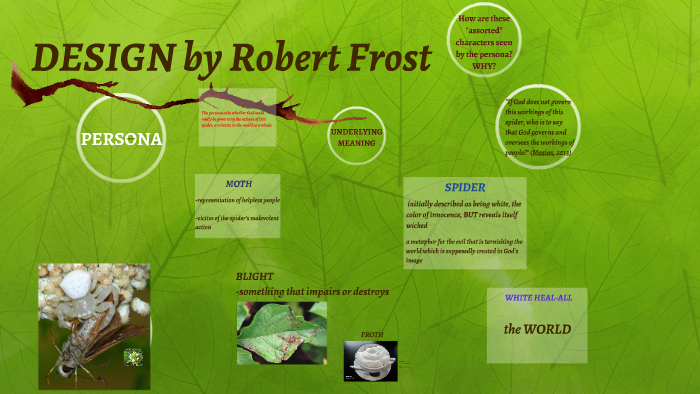 DESIGN by Robert Frost by Karen Bulan on Prezi