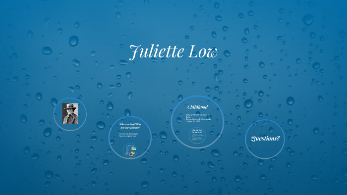 Juliette Low by Sydney Hanson on Prezi