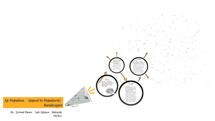 Ap Populum / Appeal to Popularity / Bandwagon by Anh Nguyen on Prezi