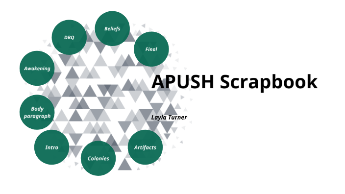 APUSH scrapbook by Layla Turner on Prezi