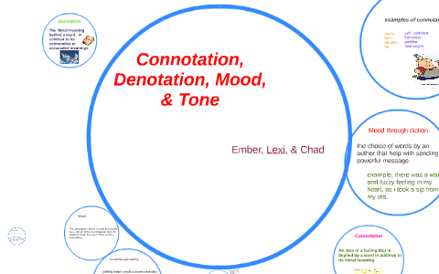 Connotation, Denotation, Mood, & Tone by ember cope on Prezi