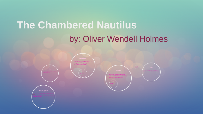 The Chambered Nautilus by Hollie James on Prezi