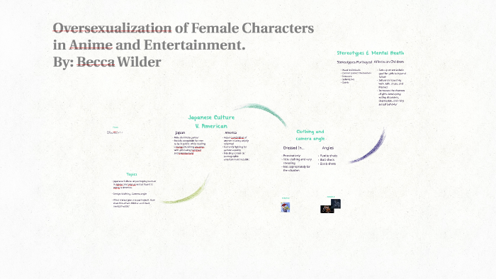 Oversexualization of Female Characters in Anime and Entertainment by ...
