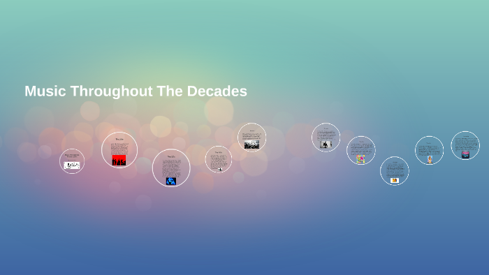 Music Throughout The Decades by Alex Hendricks on Prezi