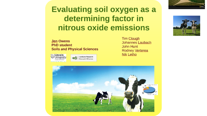 Evaluating soil oxygen as a determining factor in nitrous ox by Jen ...