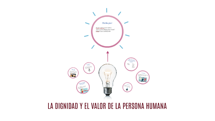 LA DIGNIDAD Y EL VALOR DE LA PERSONA HUMANA by Frida Flores on Prezi