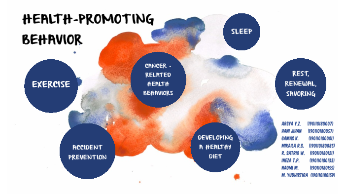 Health Promoting Behavior by naomi mamarimbing on Prezi