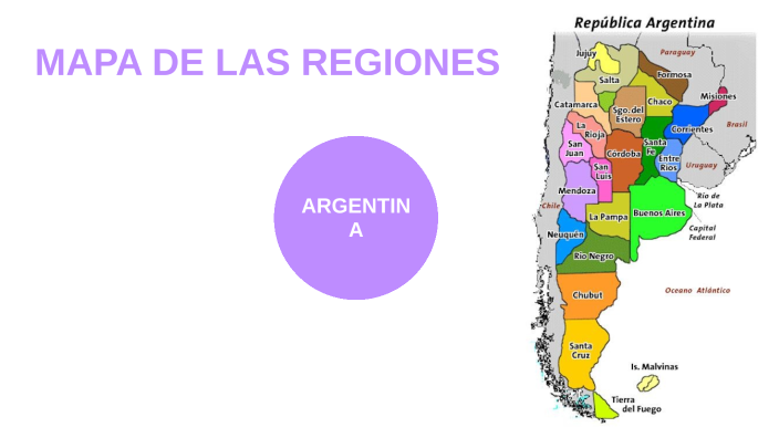 MAPA DE LAS REGIONES by Claribel Gil on Prezi