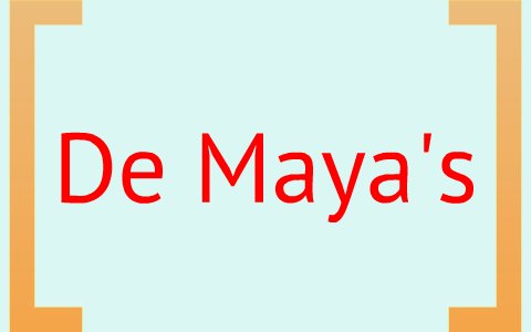 De Maya's by dennis van der sanden on Prezi