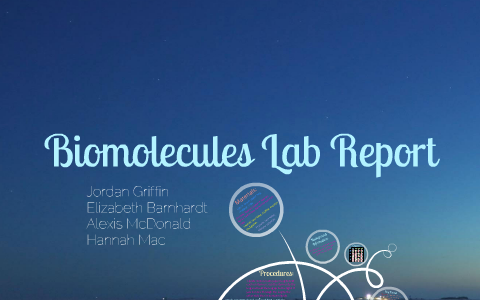 Biomolecules Lab by Jordan Griffin