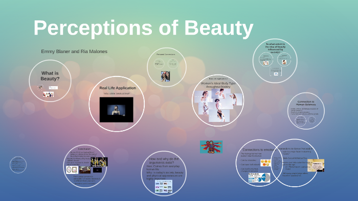 Perceptions of Beauty by Em Bl on Prezi