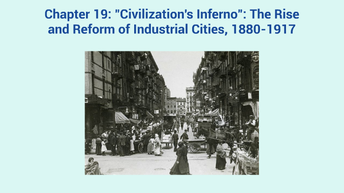 APUSH: Ch 19 - "Civilization's Inferno": The Rise and Reform of ...