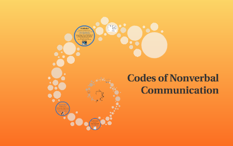 Codes of Nonverbal Communication by Nancy Wiebelhaus on Prezi